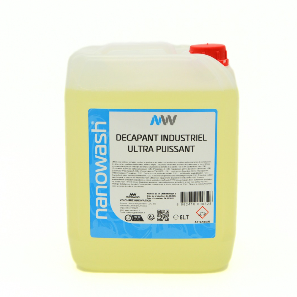 Décapant Industriel Ultra Puissant - 5 L – Nanowash